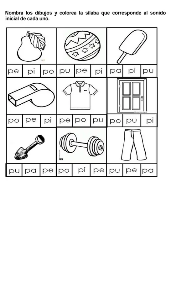 letra P | profe.social