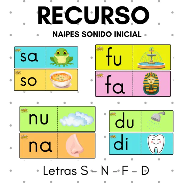 Naipes sonido inicial | profe.social