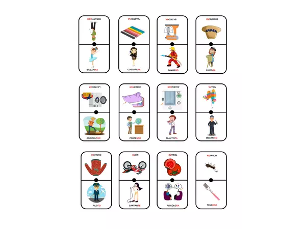 Memorice silabas iniciales | profe.social