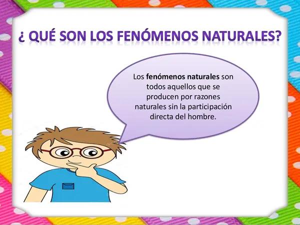 Fenómenos naturales | profe.social