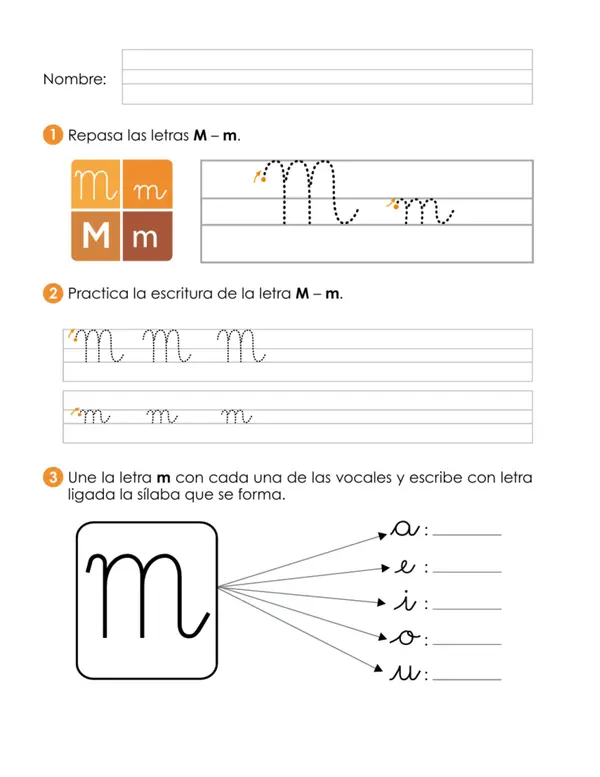 Letra M | profe.social