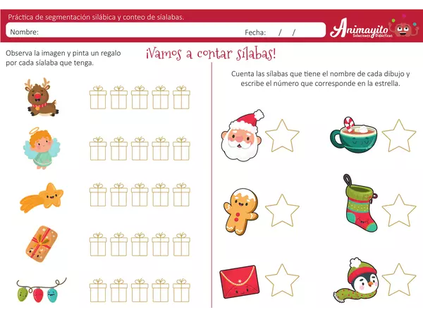 Dulce silaba inicial | profe.social