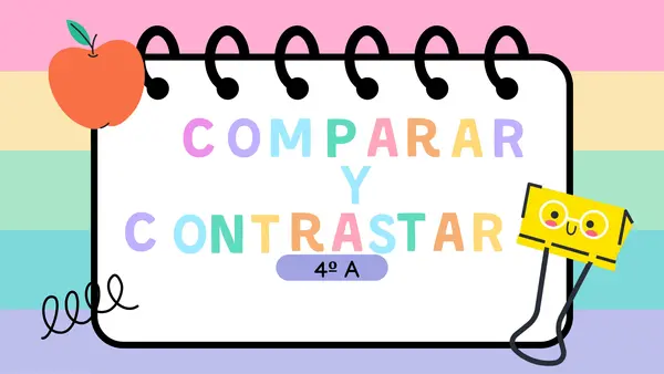 PPT COMPARAR Y CONTRASTAR INFORMACIÓN | profe.social