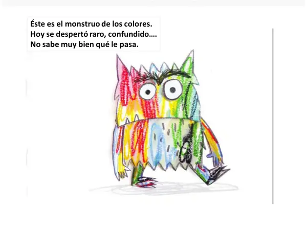 Cuento "El monstruo de colores". | profe.social
