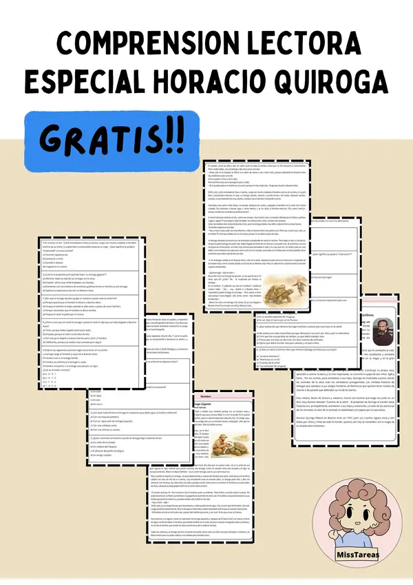 Comprensión Lectora, Gratis !! | profe.social