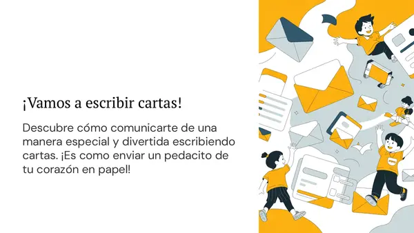 Vamos a escribir cartas | profe.social