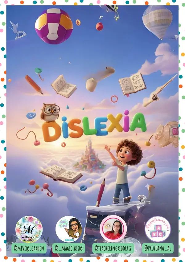 Cuaderno Dislexia Infantil (76 Actividades) | profe.social