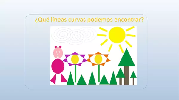 Presentacion lineas Curvas, Primero basico unidad IV | profe.social