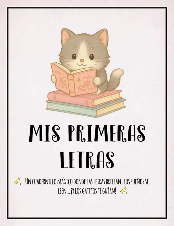 CUADERNILLO LETRAS "M, P, L, S, D, N, F, Y T" | profe.social