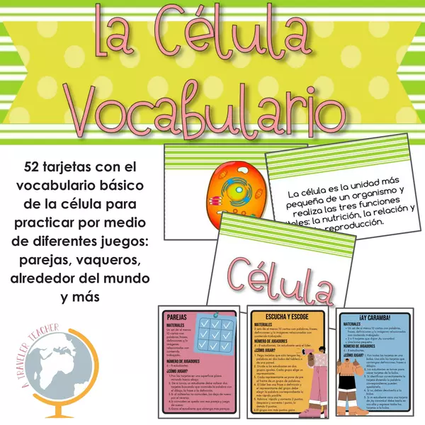 La célula juegos para practicar el vocabulario | profe.social