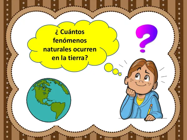 Fenómenos naturales 2 | profe.social