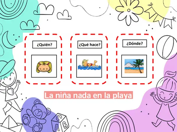 estructuracion de oración con preguntas de comprension verbal | profe ...