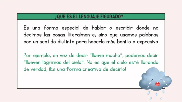 Lenguaje figurado | profe.social