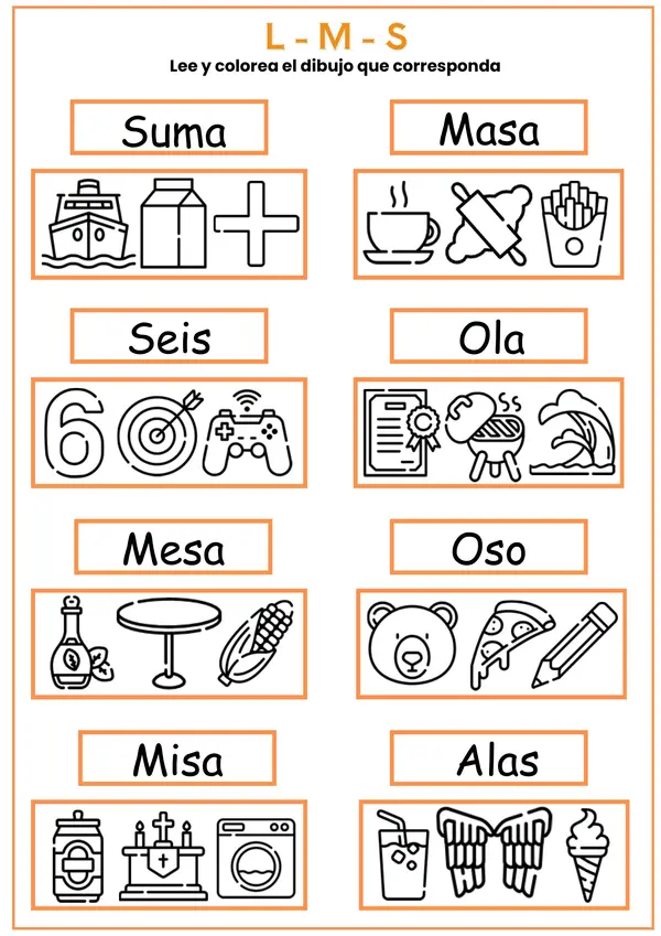 Leo y coloreo | profe.social