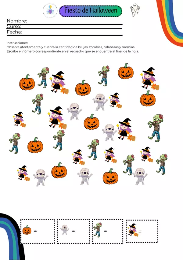 Contando Halloween | profe.social