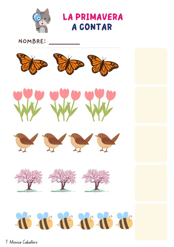 LA PRIMAVERA , actividad para trabajar en la semana | profe.social