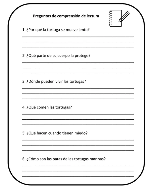 Fichas de Comprensión de Lectura- Animales | profe.social