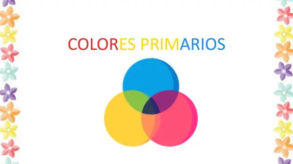 COLORES PRIMARIOS | profe.social