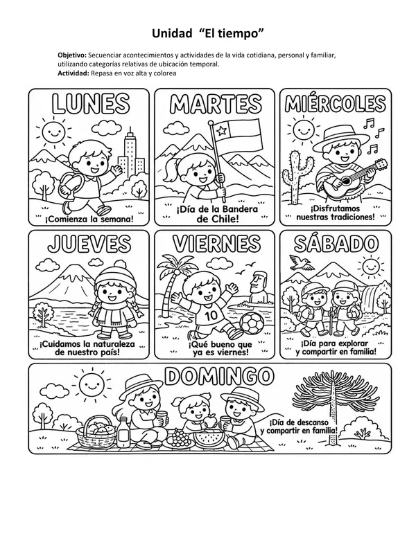 Material de Historia, unidad 1 -Primero Básico | profe.social