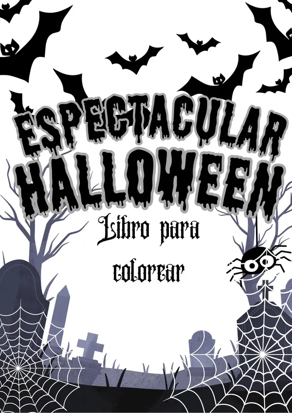 Libro para colorear de Halloween | profe.social