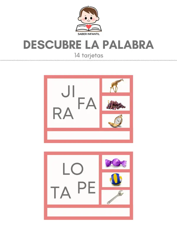 DESCUBRE LA PALABRA | profe.social