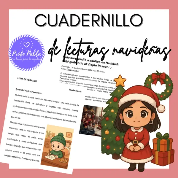 Cuadernillo de lecturas navideñas | profe.social