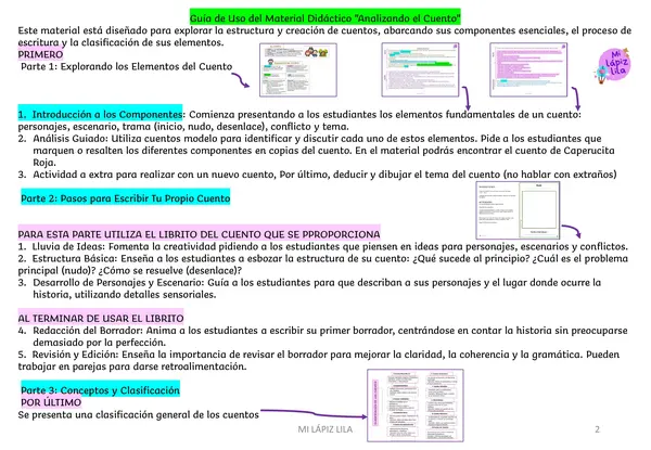 ANALIZANDO UN CUENTO | profe.social
