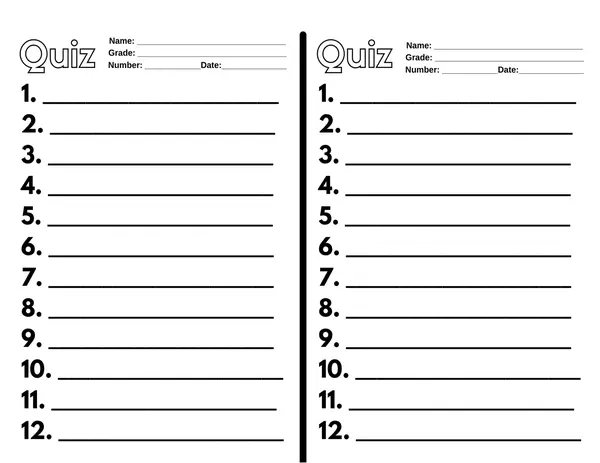 English Quiz (Plantilla) | profe.social