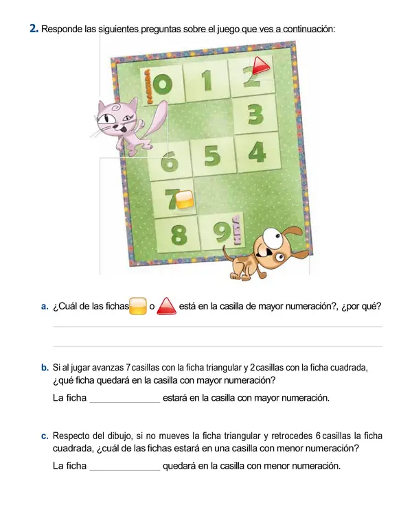 Guía de matemática 1° año "Números y operaciones del 1 al 9" | profe.social