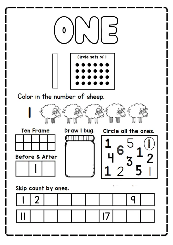 Numbers 1-20 | profe.social